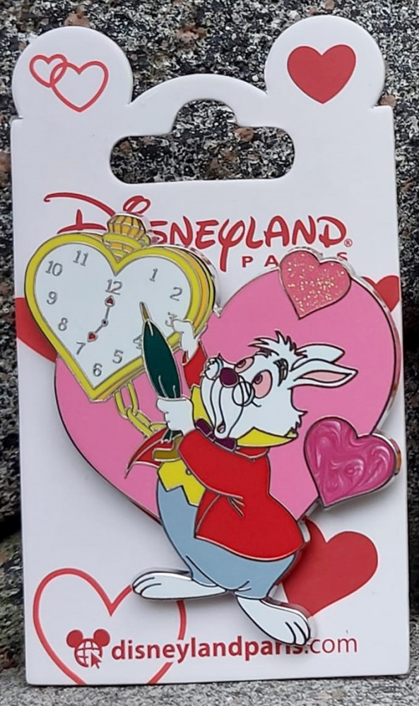 59426 - White Rabbit - Character with hearts - Disneyland Resort Paris ...