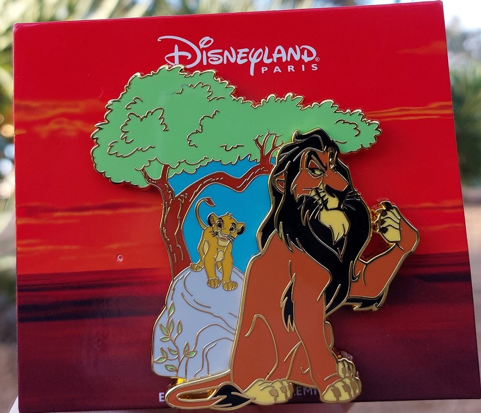 59429 - Scar and Simba - The Lion King Movie Scenes - Disneyland Resort ...