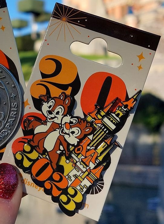 59442 - Chip & Dale - 2023 Dated Year Pins - Disneyland Resort Paris ...