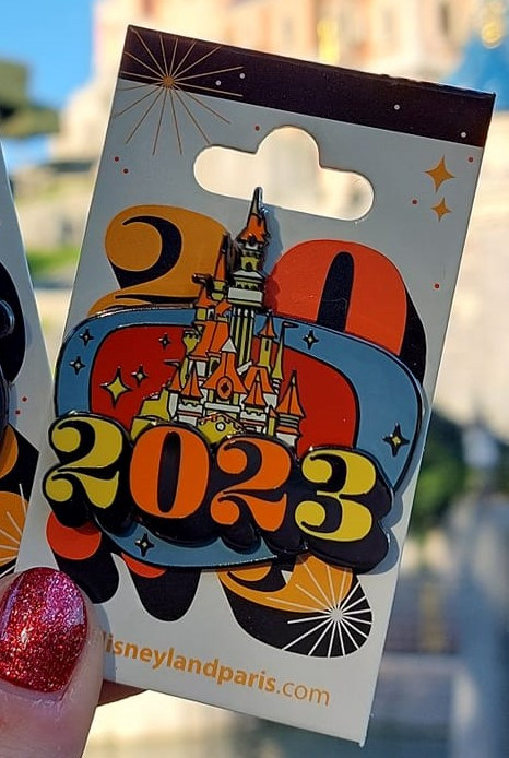 59444 - Castle - 2023 Dated Year Pins - Disneyland Resort Paris Disney Pin