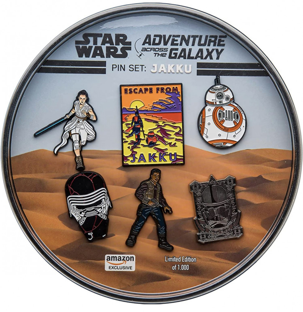 Amazon - Star Wars Adventure Across the Galaxy Disney Trading Pin ...