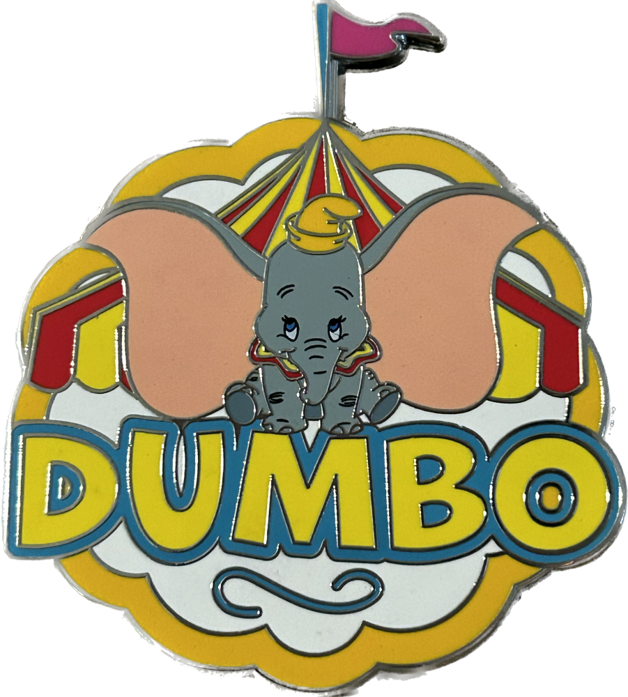 59882 - Dumbo in front of the circus tent - Dumbo - Disneyland Resort ...