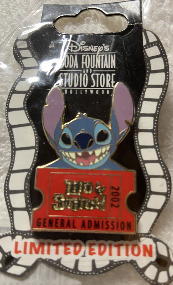 60340 - Lilo & Stitch - Stitch - Movie Ticket Stub Series - Disney ...