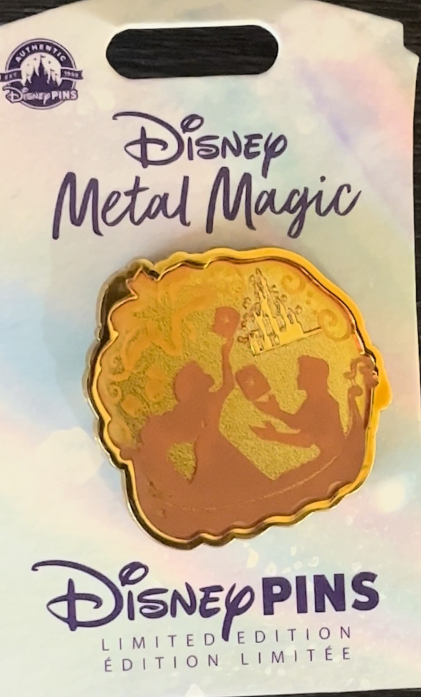 60578 - Rapunzel and Flynn - Disney Metal Magic Series - Disneyland ...