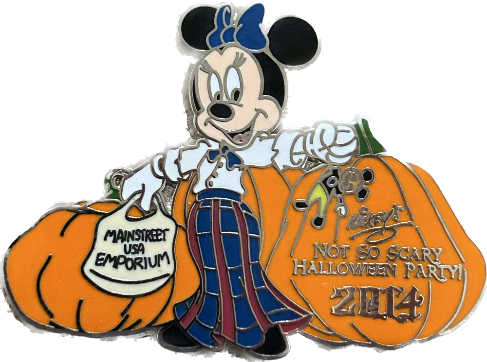 Minnie Only Mickeys Not So Scary Halloween Party Mnsshp 2014 Pin And Pop