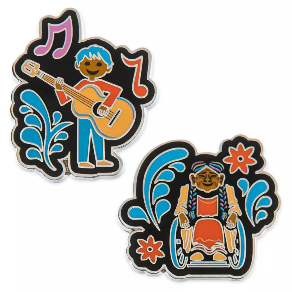 60640 - Miguel And Mama Coco Pin Set - Full Set - Coco
