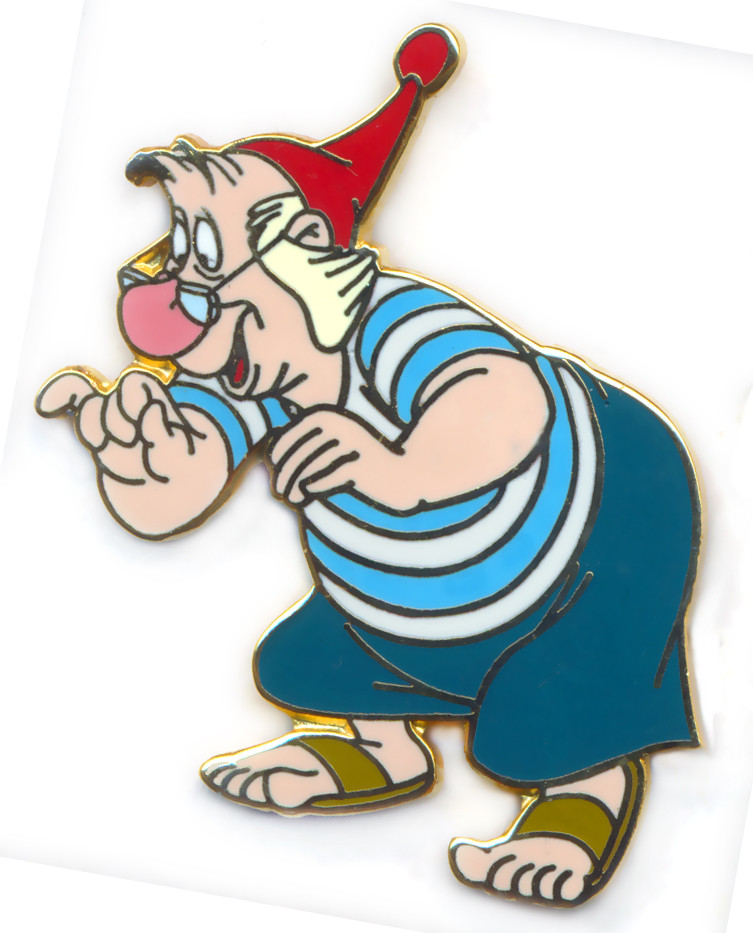 60643 - Mr. Smee Bending Down - Peter Pan