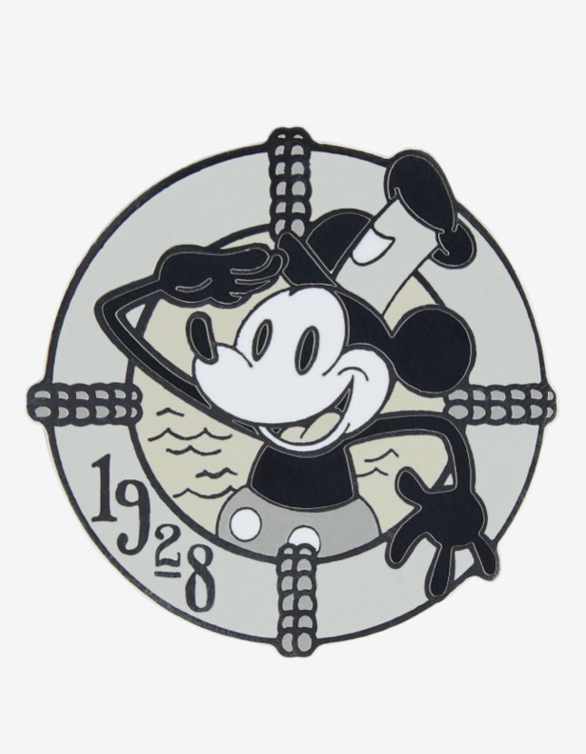 60705 - Steamboat Willie 1928 Life Ring Portrait - Boxlunch - Disney100 ...
