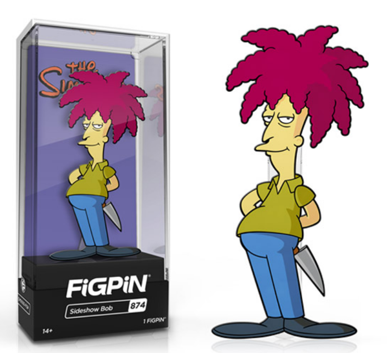 60878 - Sideshow Bob Figpin #874 - FiGPiN - The Simpsons - FiGPiN ...