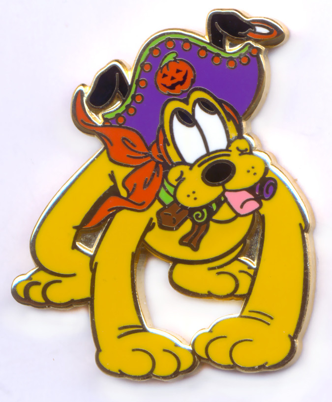 60924 - Pluto Dressed as a Pirate - 2009 Halloween Booster Set ...