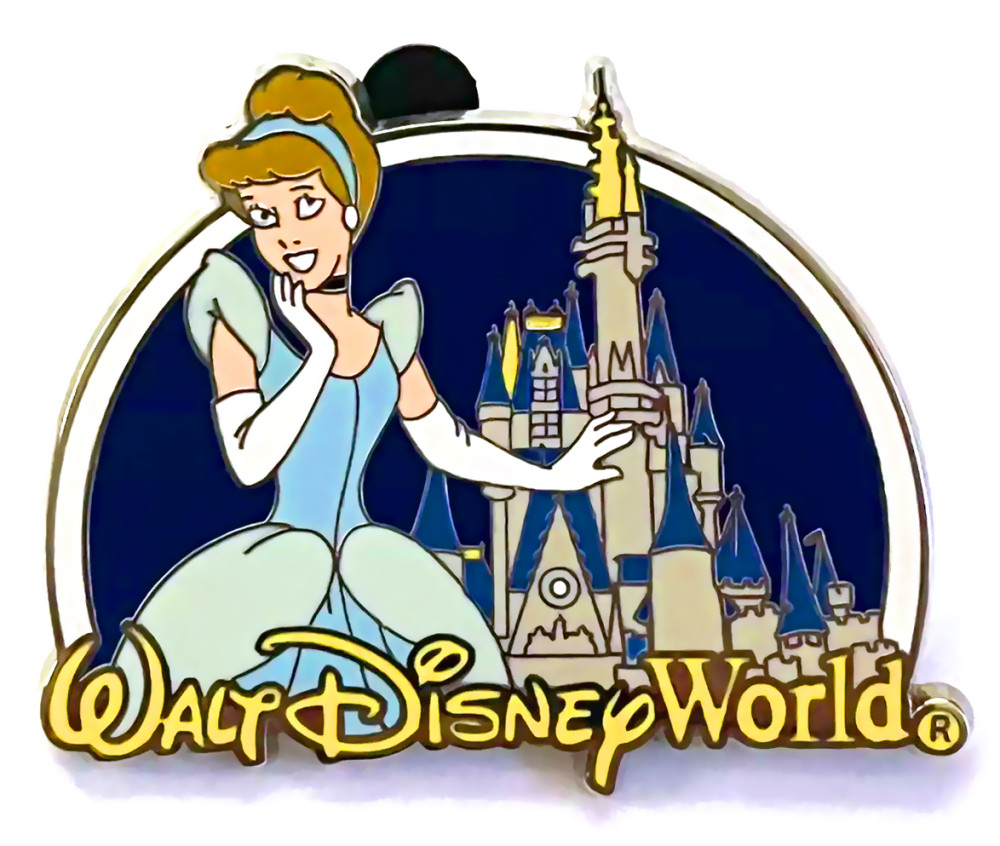 60972 - Cinderella Standing Next to the Castle - Where Dreams Come True ...