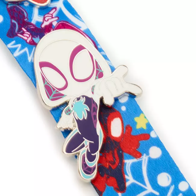 61017 - Spider Gwen - Spidey and His Amazing Friends Lanyard & Pin Set