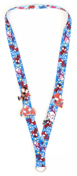 Set with Lanyard and 4 Pins - Spidey and His Amazing Friends Lanyard ...