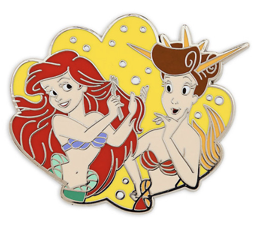 61124 - Ariel & Attina - Ariel and Sisters Seashell Mystery Collection