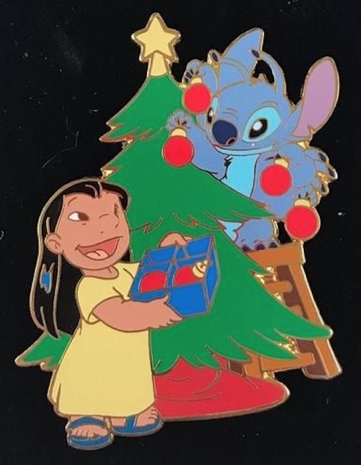 61213 - Tree Trimming - Disney Auctions - Lilo and Stitch Christmas ...