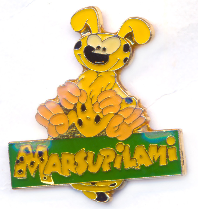 61287 - Marsupilami with Green Bar - Fantasy Pin Series - Fantasy ...