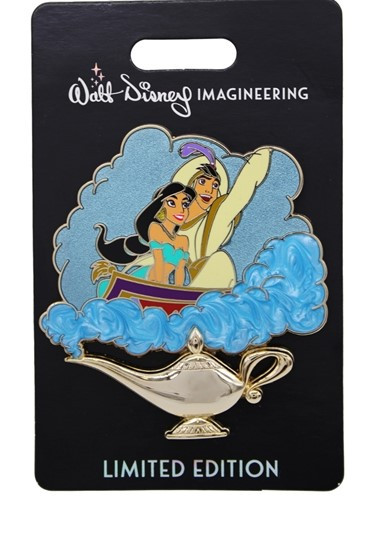 61329 - Magic Lamp Pin - Jasmine & Aladdin - Aladdin 30th Anniversary ...