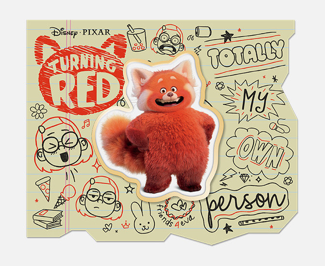 61464 - Turning Red - Meilin's Red Panda - Disney Movie Insiders/Disney ...