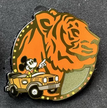 61502 - Safari Mickey with tiger - Animal Kingdom 25th Anniversary ...