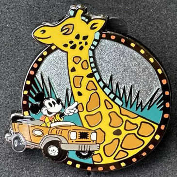 61503 - Safari Mickey with Giraffe - Animal Kingdom 25th Anniversary ...