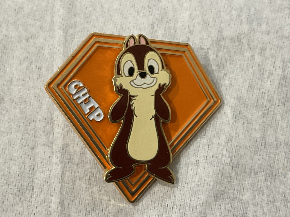 61515 - Chip - Diamond icon - Disney Store Japan Disney Pin