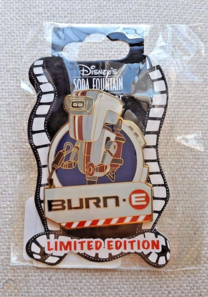 61641 - Burn-E - Pixar Shorts - Disney Studio Store Hollywood / Soda Fountain Disney Pin
