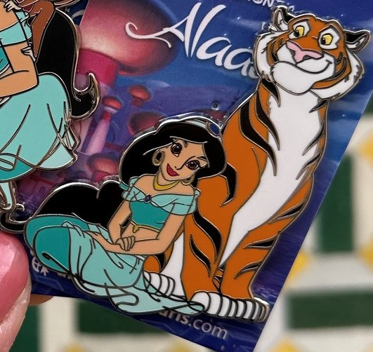 61657 - Jasmine & Rajah - Aladdin - Disneyland Resort Paris Disney Pin