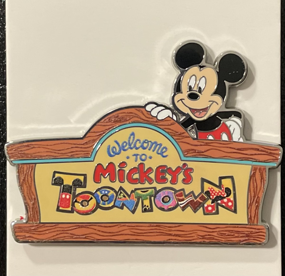 61844 - Mickey's Toontown - Toontown Welcome Sign - Disneyland Resort ...