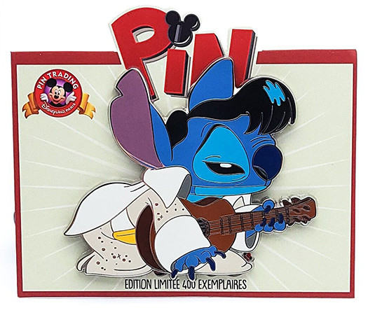 61847 - Stitch as Elvis - Pin Trading Time Event - Disneyland Resort ...
