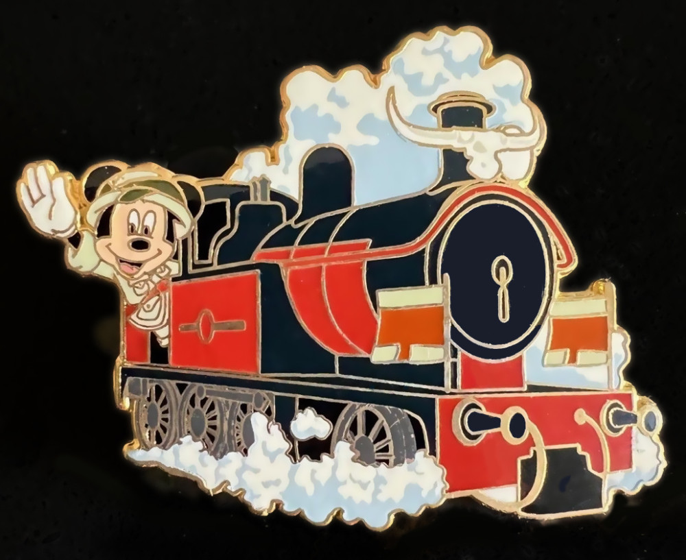 62166 - Mickey Driving the Wildlife Express Train - Walt Disney World ...