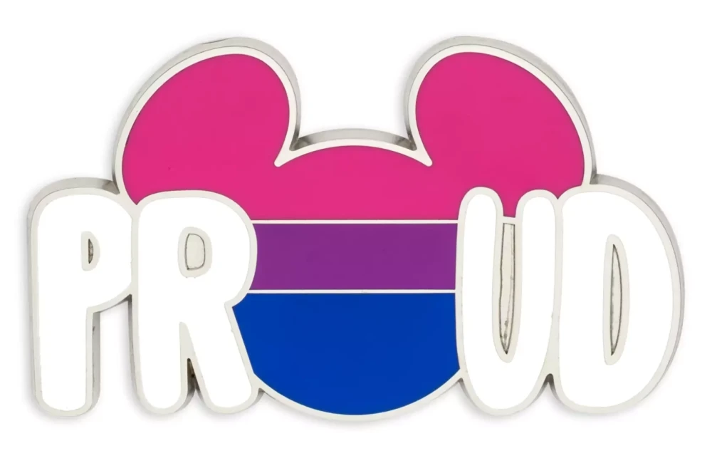 62200 - Proud Mickey Mouse Icon – Bisexual Flag - Disney Pride ...