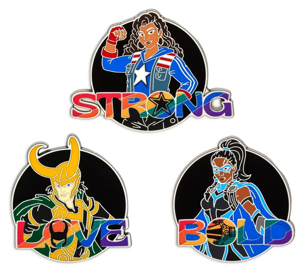62206 - Marvel Pride - Loki, America Chavez and Valkyrie - Disney Pride ...