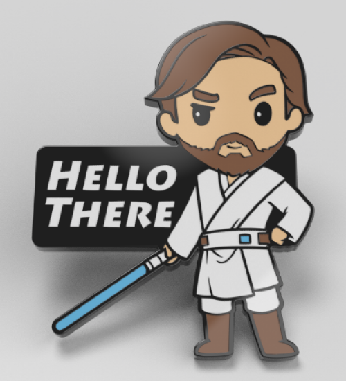 62235 - Obi-Wan Kenobi Hello There - TeeTurtle: Star Wars - Misc ...