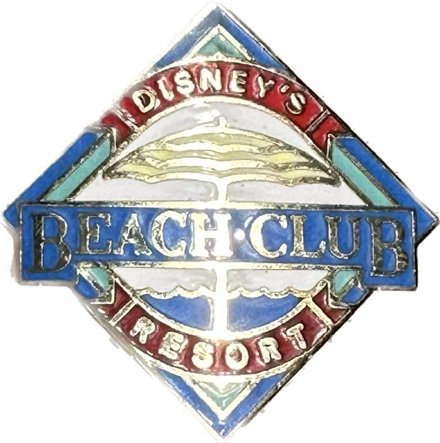 62275 - Beach Club Resort Original Logo Version 1 - Disney's Beach Club ...