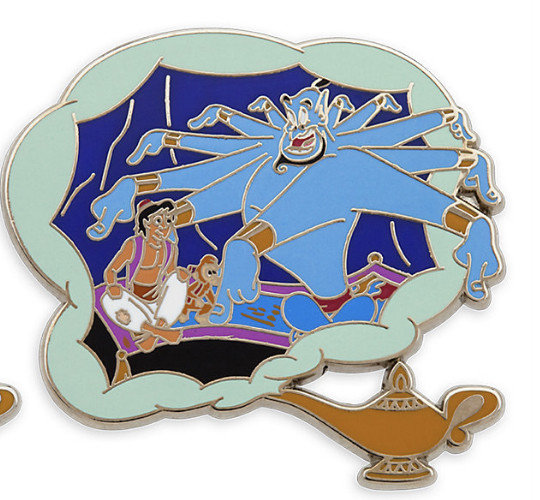 62383 - Multiple Arms Genie - Aladdin 30th Anniversary Mystery Pin Set