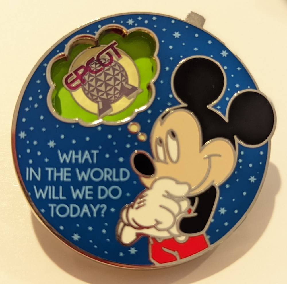 62393 - Mickey Mouse Spinner - What In the World Will We Do Today ...