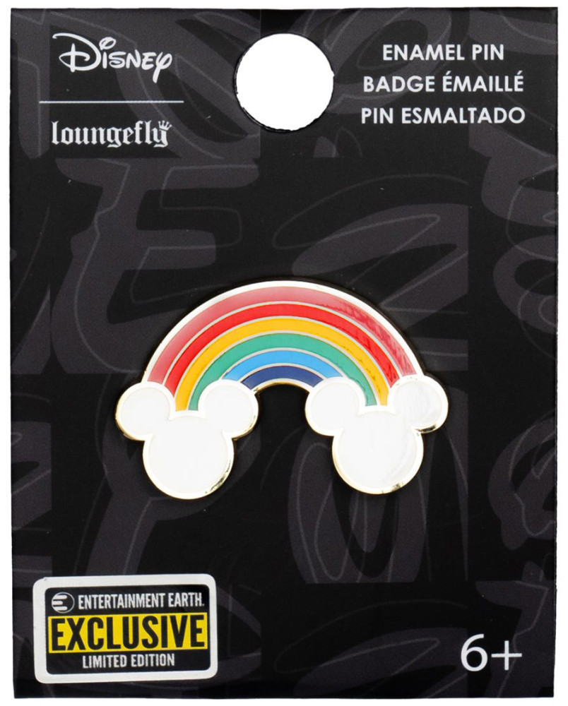 62430 - Mickey Mouse Rainbow Clouds - Loungefly Disney Pin