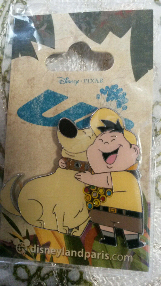 62553 - Dug and Russell - Pixar's Up - Disneyland Resort Paris Disney Pin