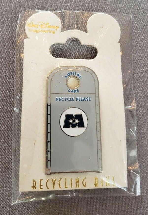 62554 - DCA - Monsters Inc - Disneyland Recycling Bins Collection ...