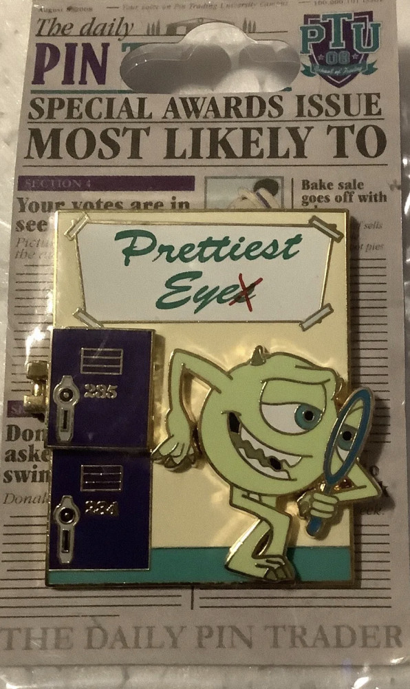 62584 - Disney's Pin Celebration 2008 - Prettiest Eye - Mike Wazowski ...