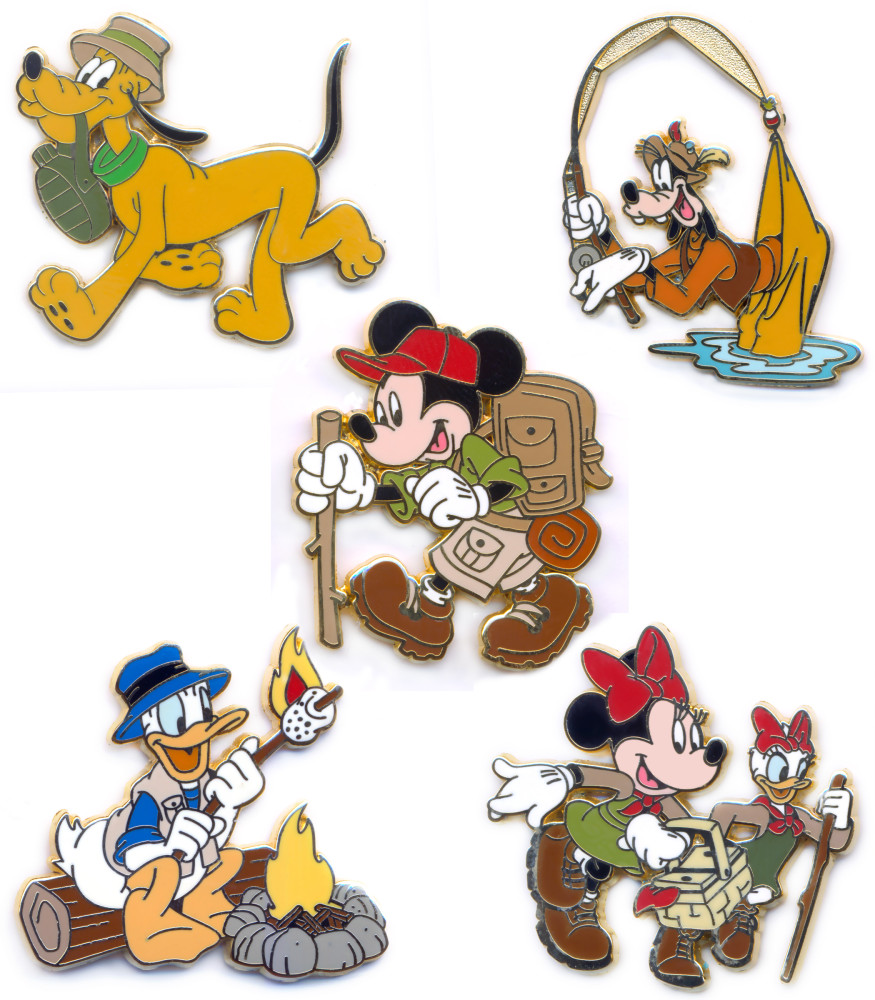 9554 - Neckerchief Booster Set — Full Set - Camp Pin-e-ha-ha Pin Event ...