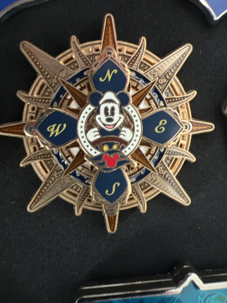 Captain Mickey Compass Rose - Disney Cruise Line | Pin & Pop