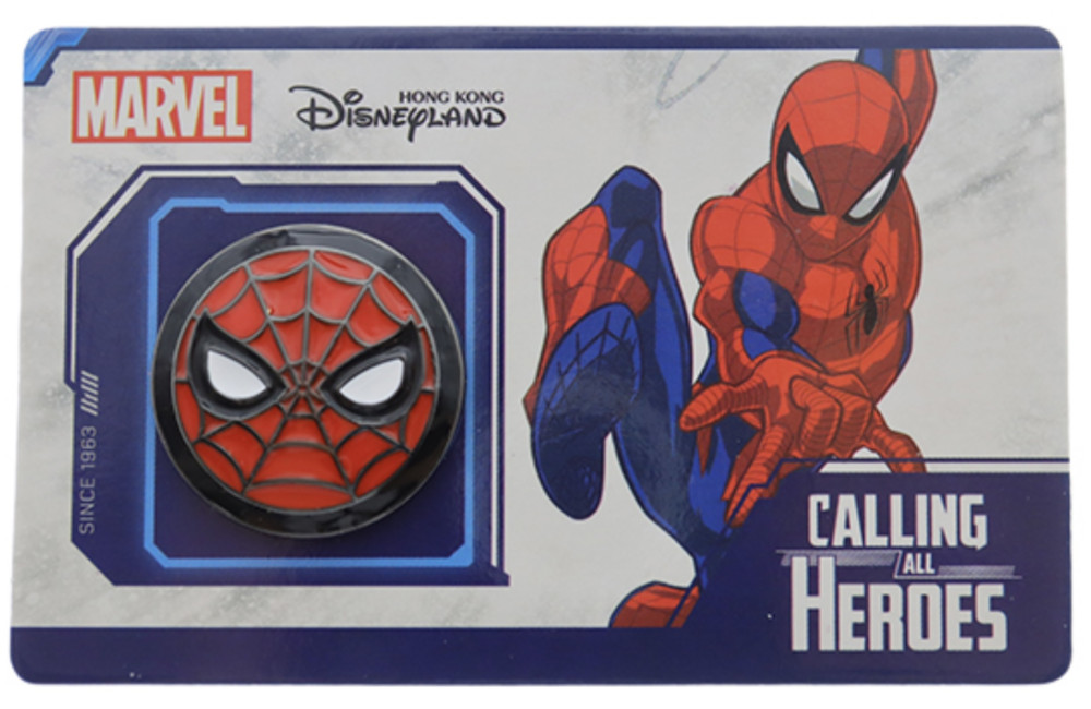 62918 - Spider-Man - Calling All Heroes - Hong Kong Disneyland Disney Pin