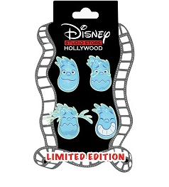62946 - Wade 4 Pack Pin Set - Elemental - Disney Studio Store Hollywood ...
