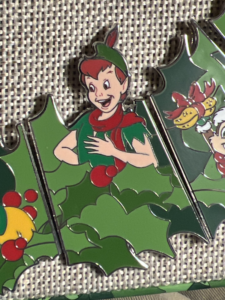 63186 - Peter Pan - 24-Day Holiday Countdown Calendar Mystery Pin Set 2022
