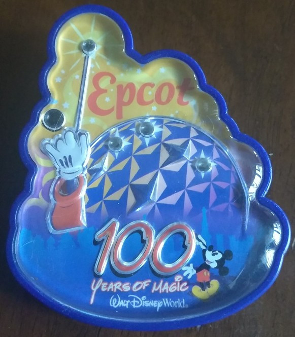 63207 - Spaceship Earth - Mickey - 100 Years of Magic - Light-Up ...