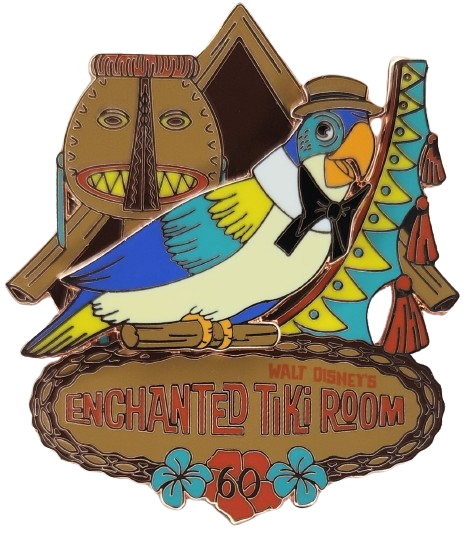 63433 - Juan the Barker Bird with Marquee - The Enchanted Tiki Room ...
