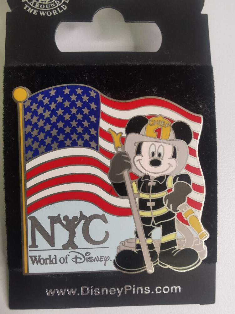 63562 - Firefighter Chief Mickey - World Of Disney (NYC) - Disney Store ...