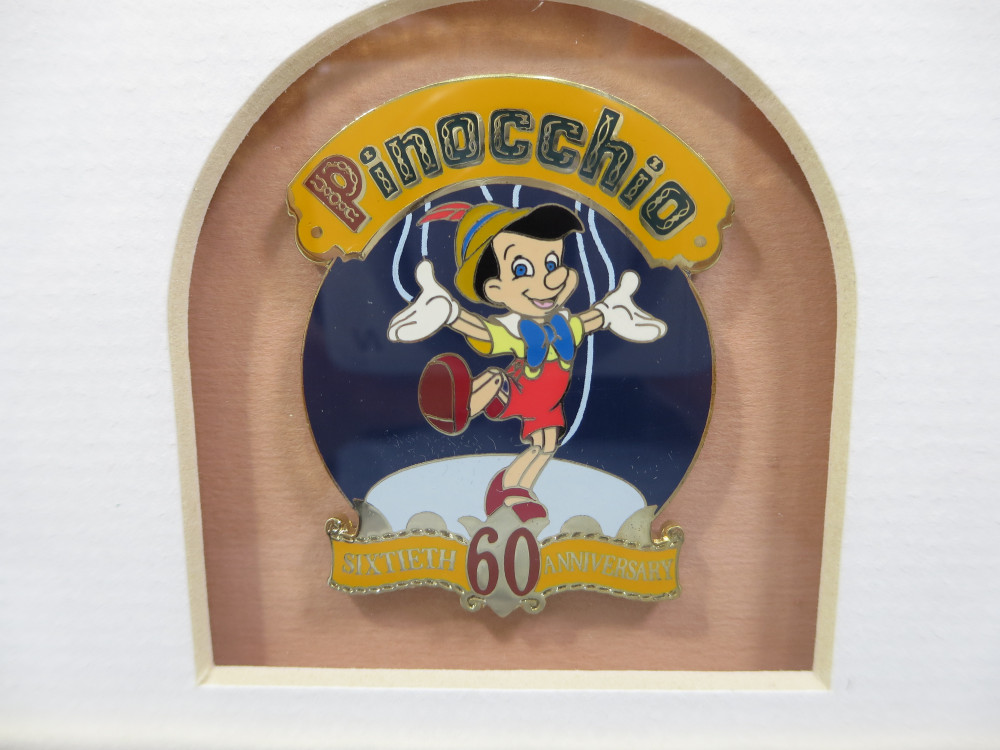 63711 - Pinocchio on Strings - Pinocchio 60th Anniversary Framed Set