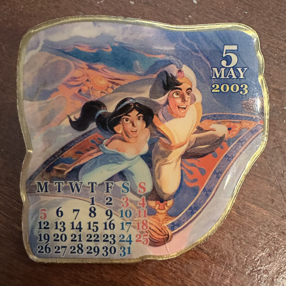 63734 - Aladdin and Jasmine on Magic Carpet - May - Mickey & Pals ...